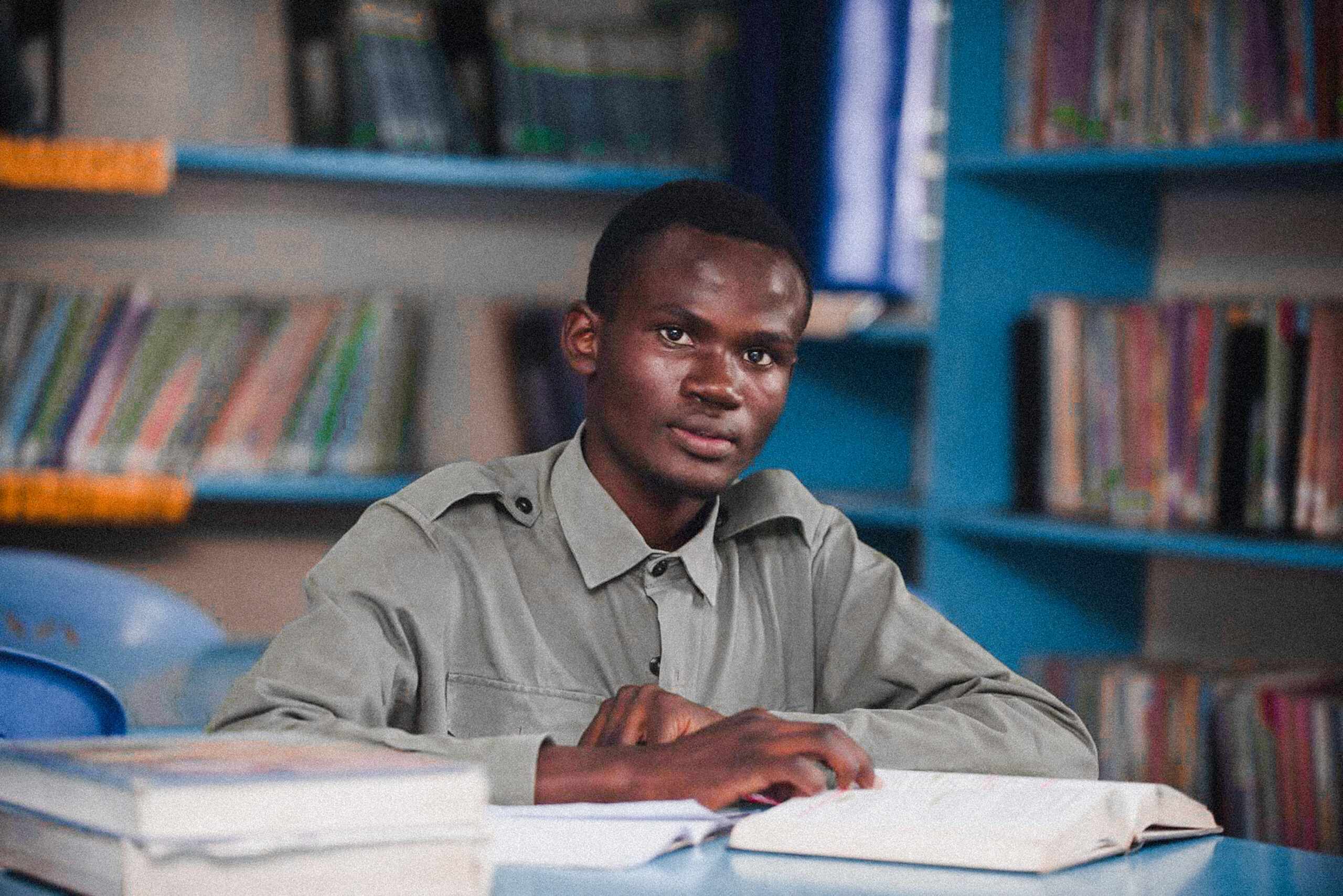 Turning the Page: How a SHOFCO Library Rewrote Fred’s Story - SHOFCO